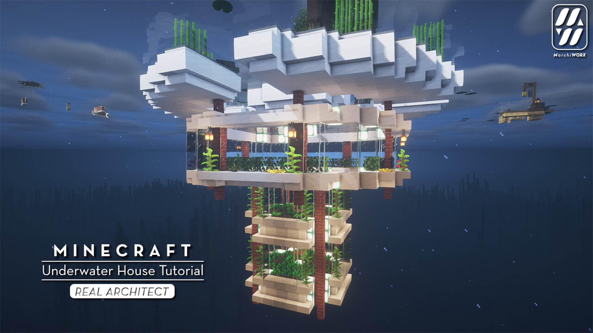 Minecraft Underwater House Minecraft Map