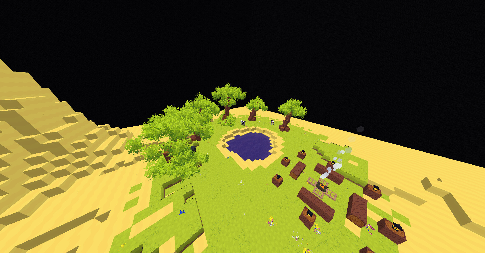 Mini Desert Survival Games Map Minecraft Map