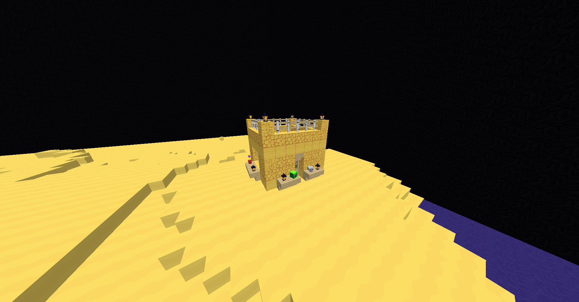 Mini Desert Survival Games Map Minecraft Map