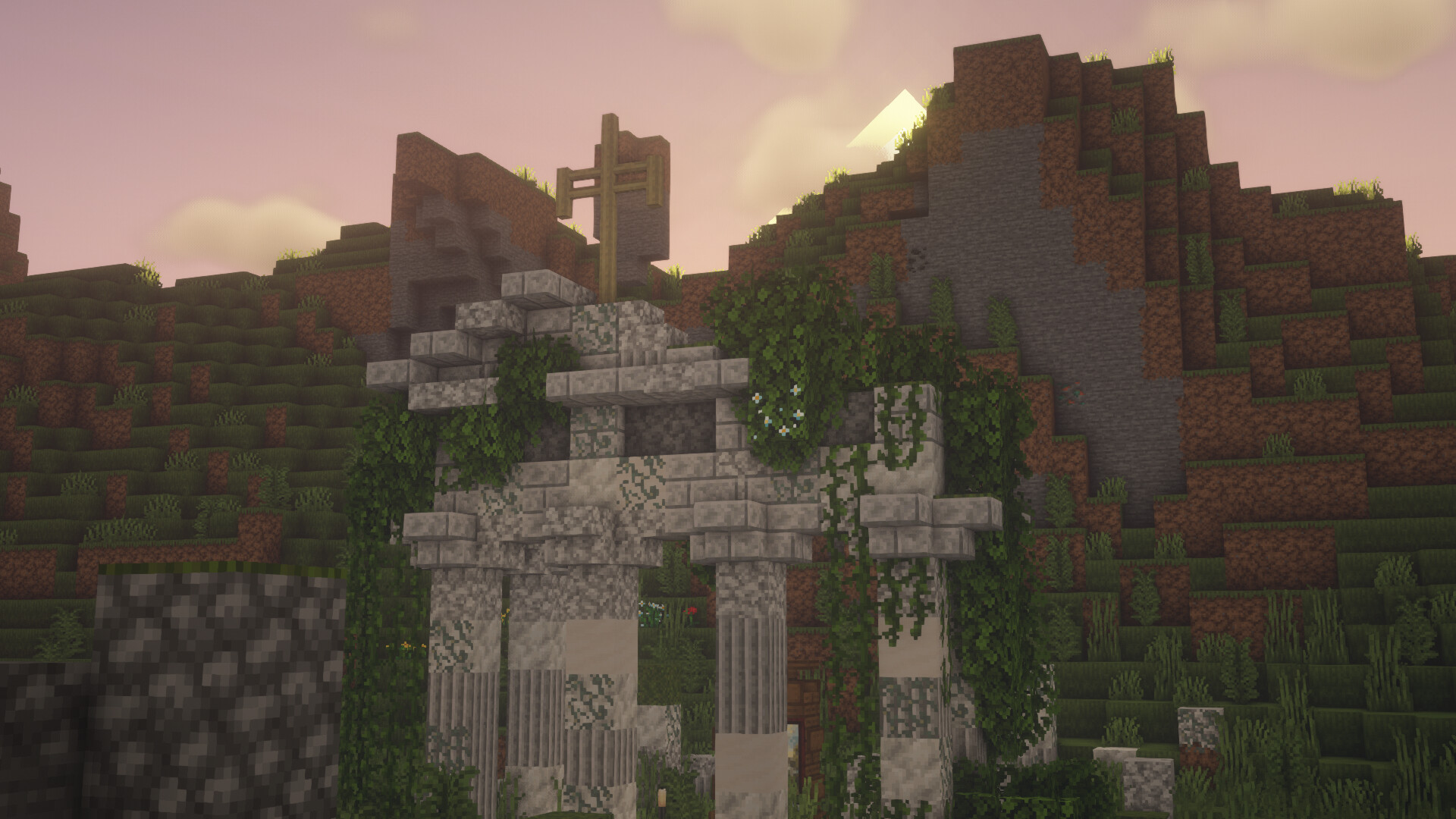Other ancient ruins. Minecraft Map