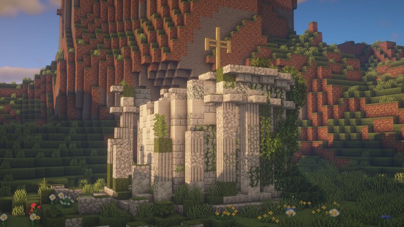 Other ancient ruins. Minecraft Map