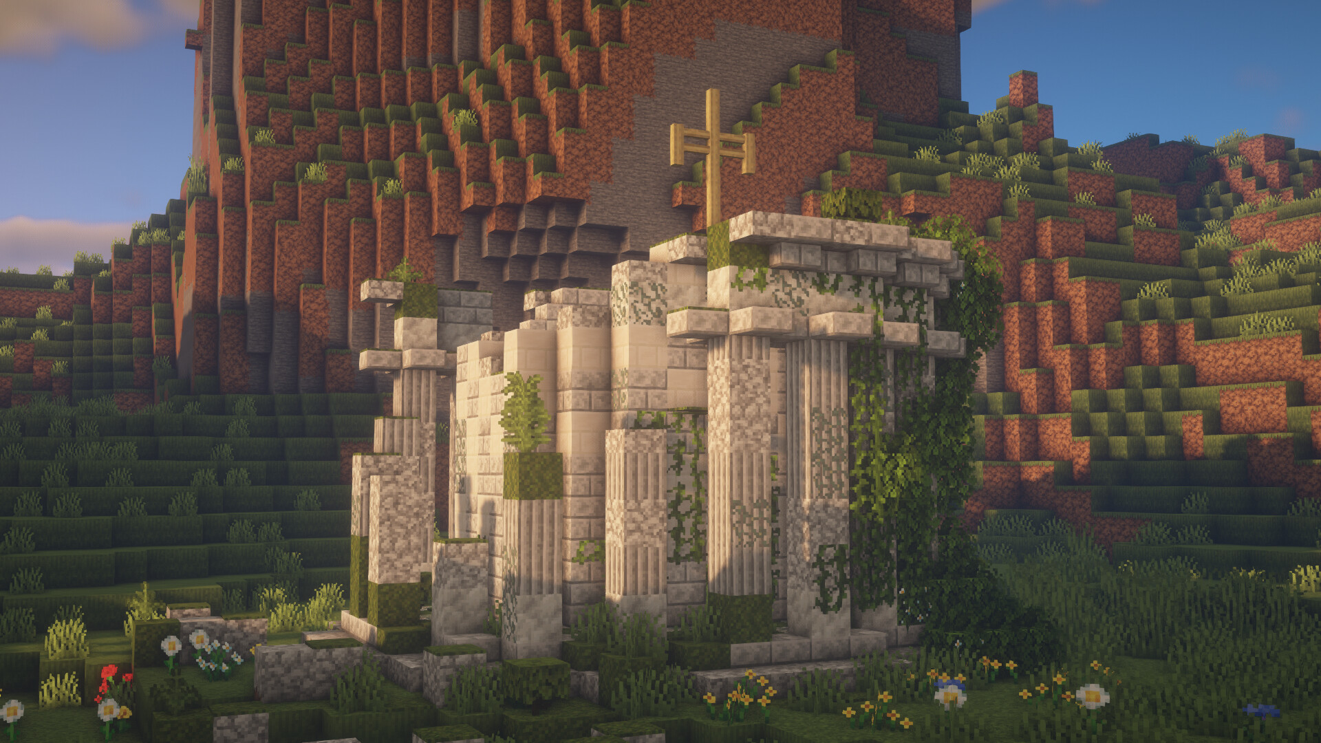 Other ancient ruins. Minecraft Map