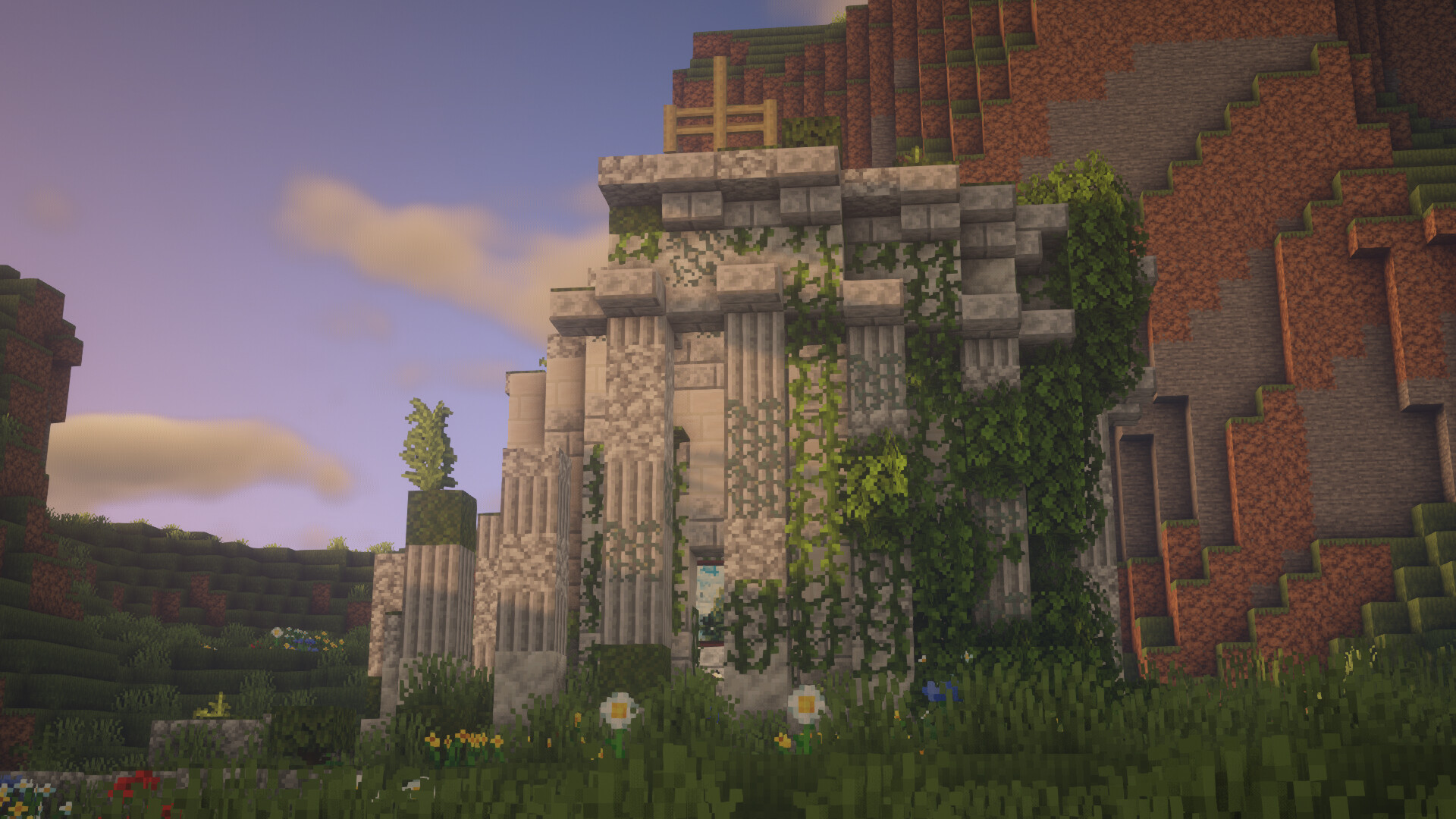 Other ancient ruins. Minecraft Map