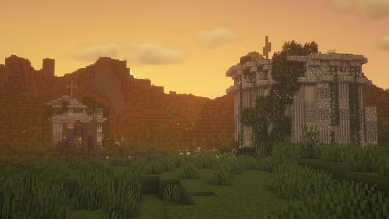 Other ancient ruins. Minecraft Map