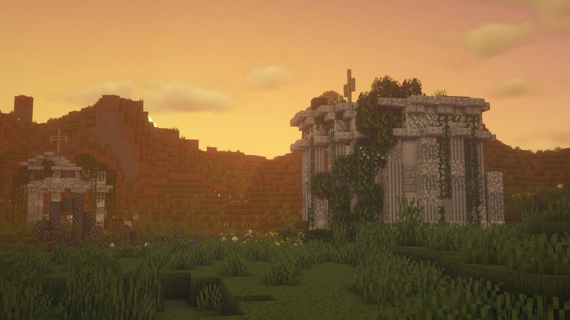 Other ancient ruins. Minecraft Map
