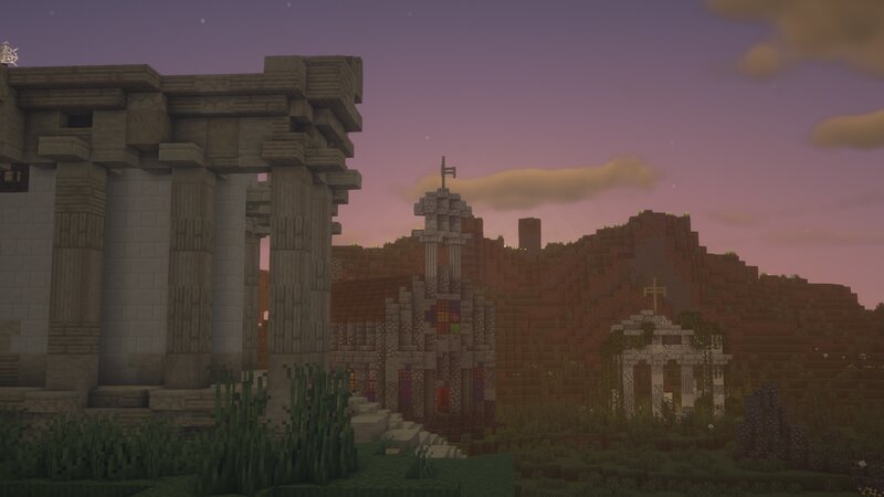 Other ancient ruins. Minecraft Map