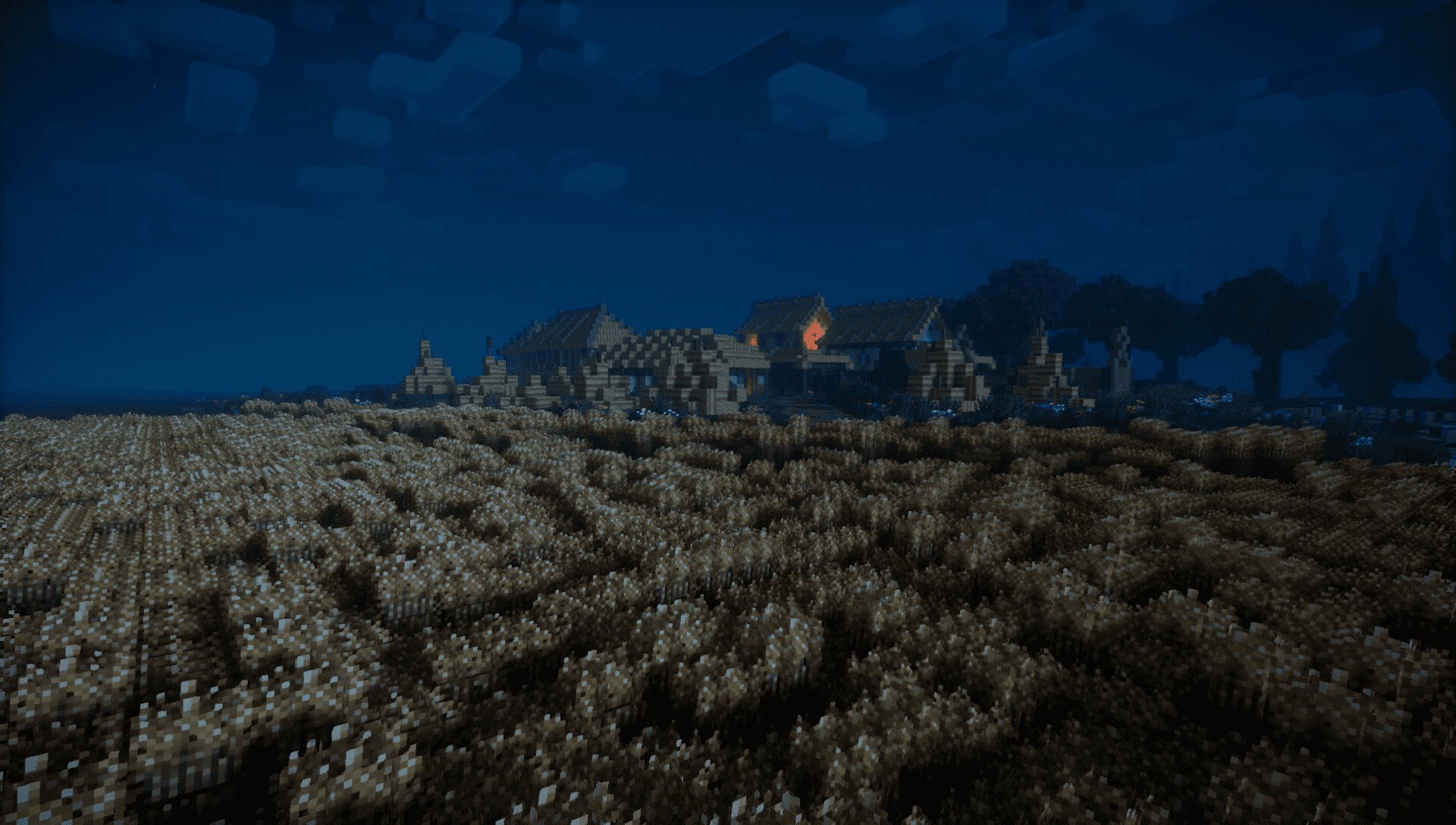 A speed building of settlement inspired by Trypillian culture Minecraft Map