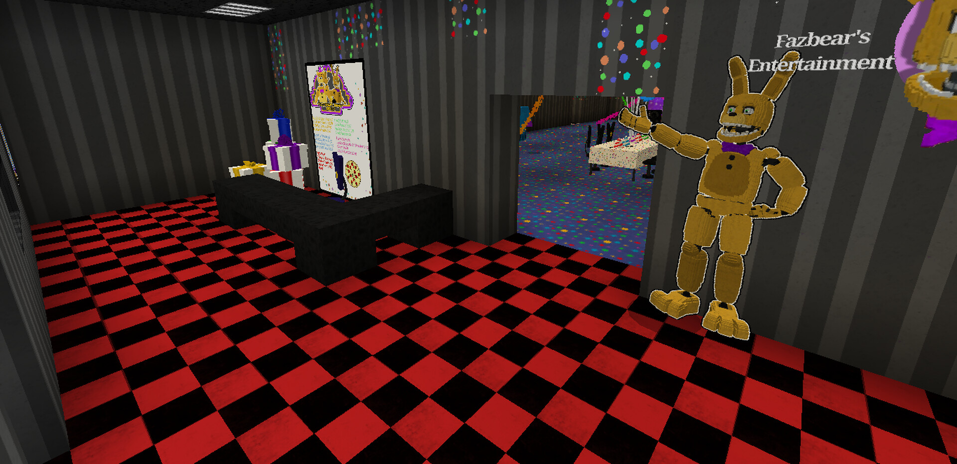 FredBear's Family Diner Re-Creation [Bedrock] Minecraft Map