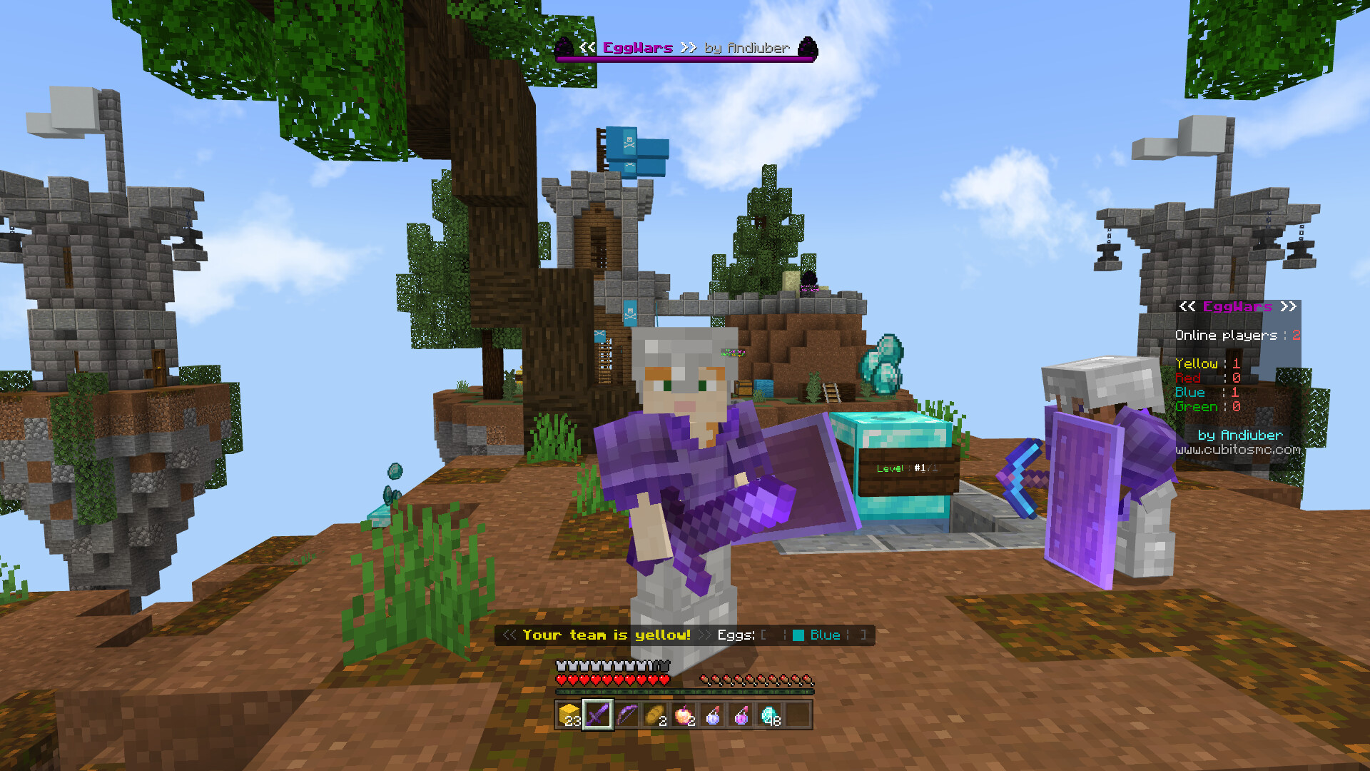 EggWars (MAP MINECRAFT BEDROCK) Minecraft Map