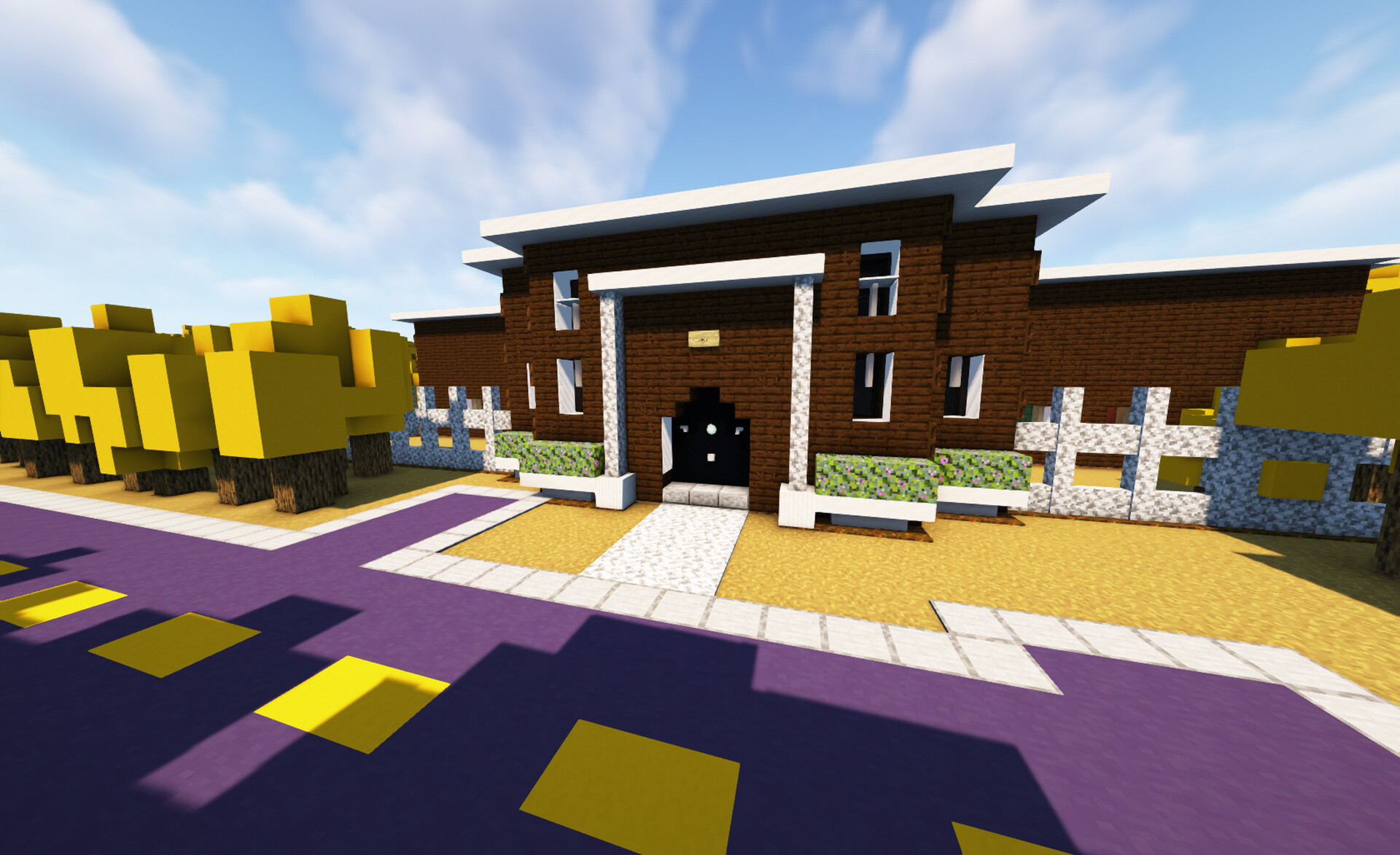 DELTACRAFT Deltarune Hometown Recreation Minecraft Map