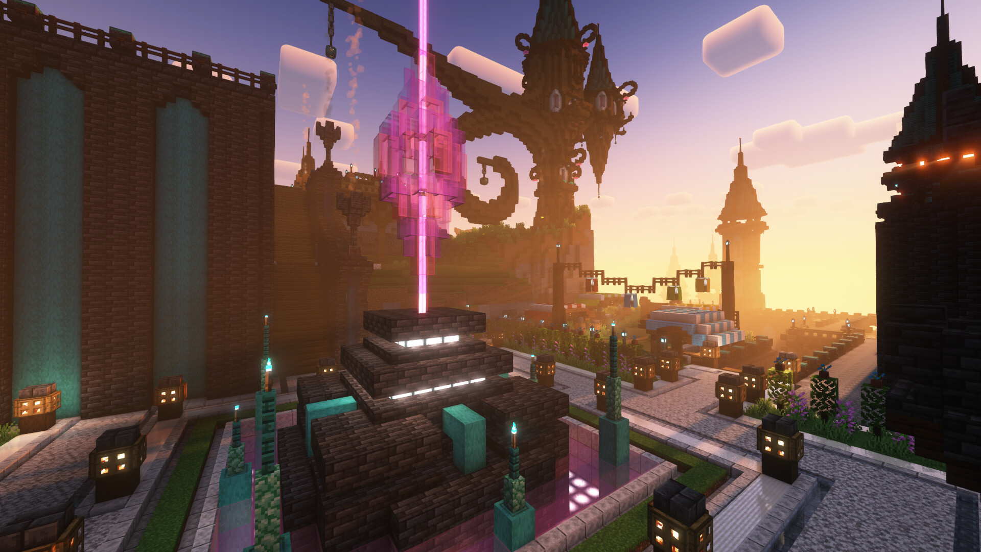 Project for Rainbow Multiverse Minecraft Map