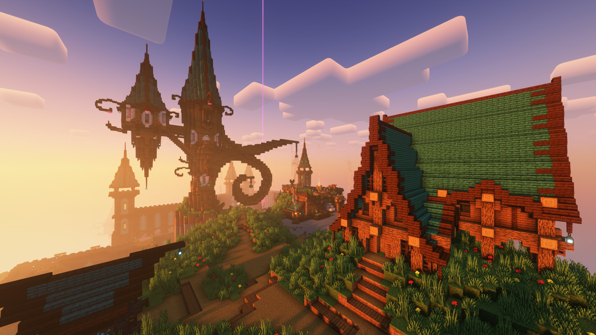 Project for Rainbow Multiverse Minecraft Map