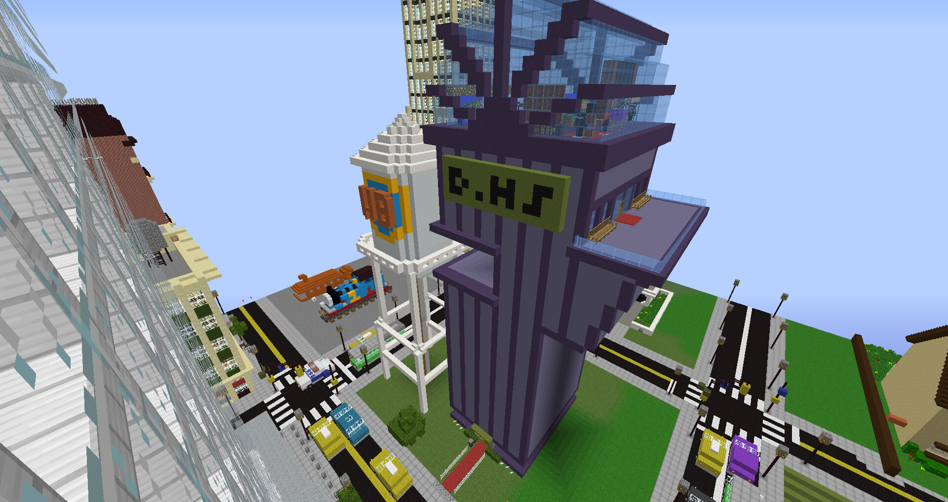 Cartoon Street Minecraft Map