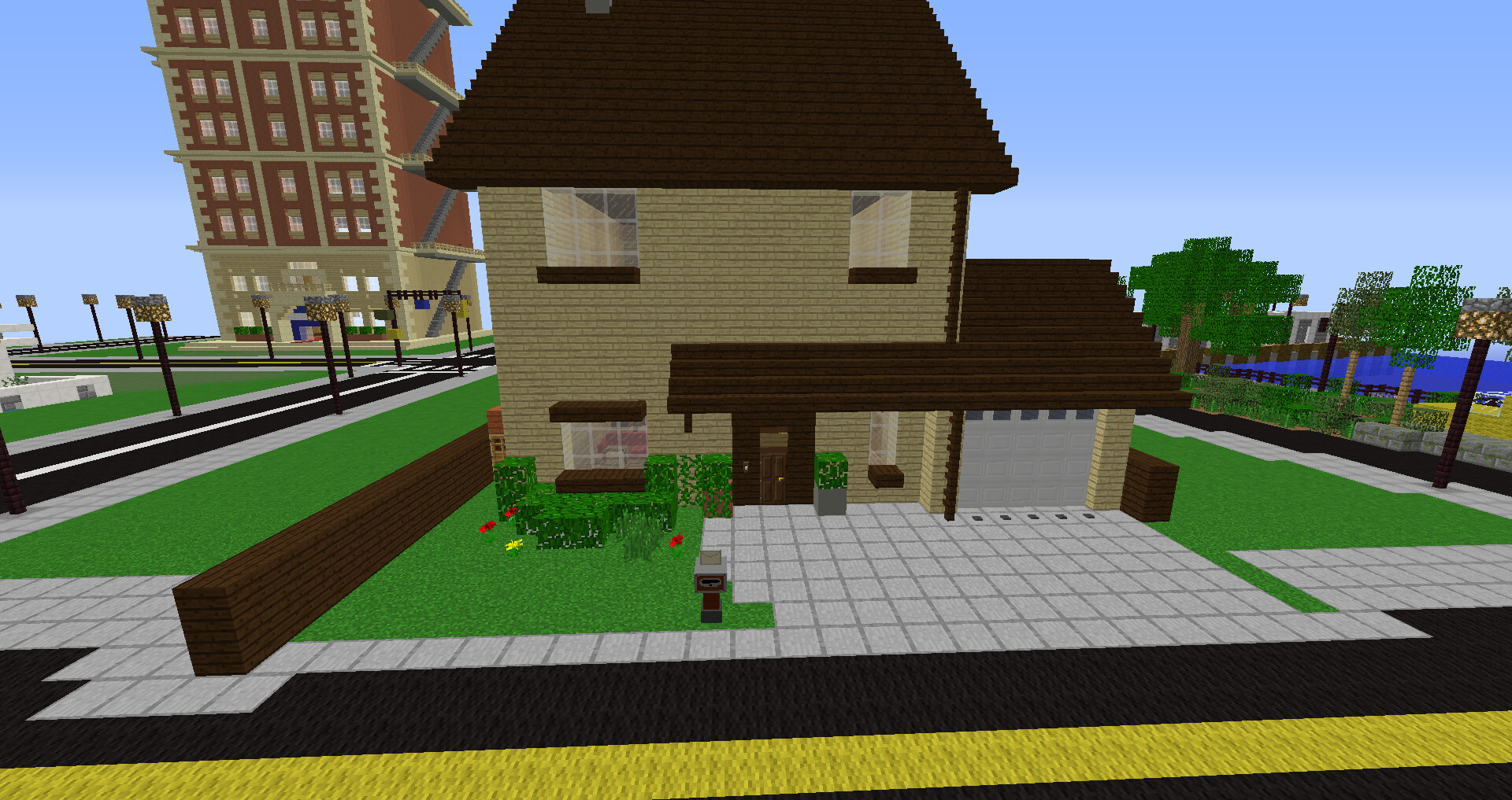 Cartoon Street Minecraft Map