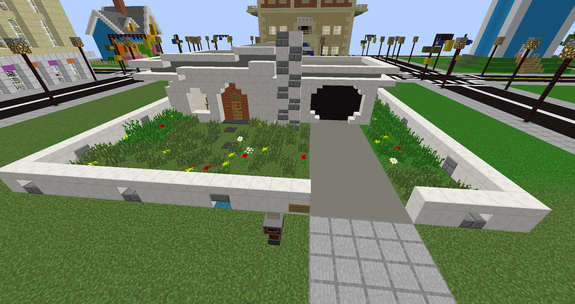 Cartoon Street Minecraft Map