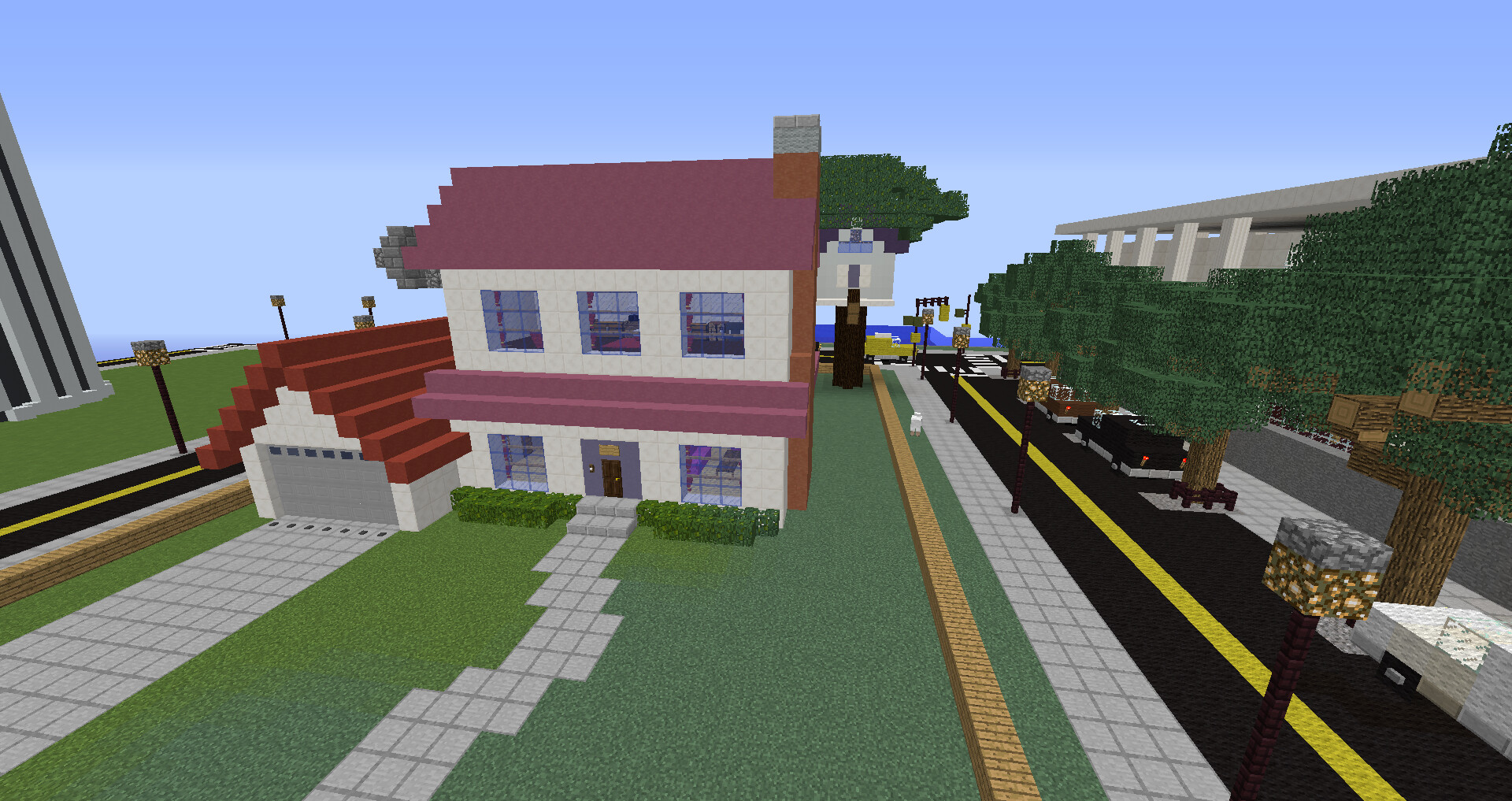 Cartoon Street Minecraft Map