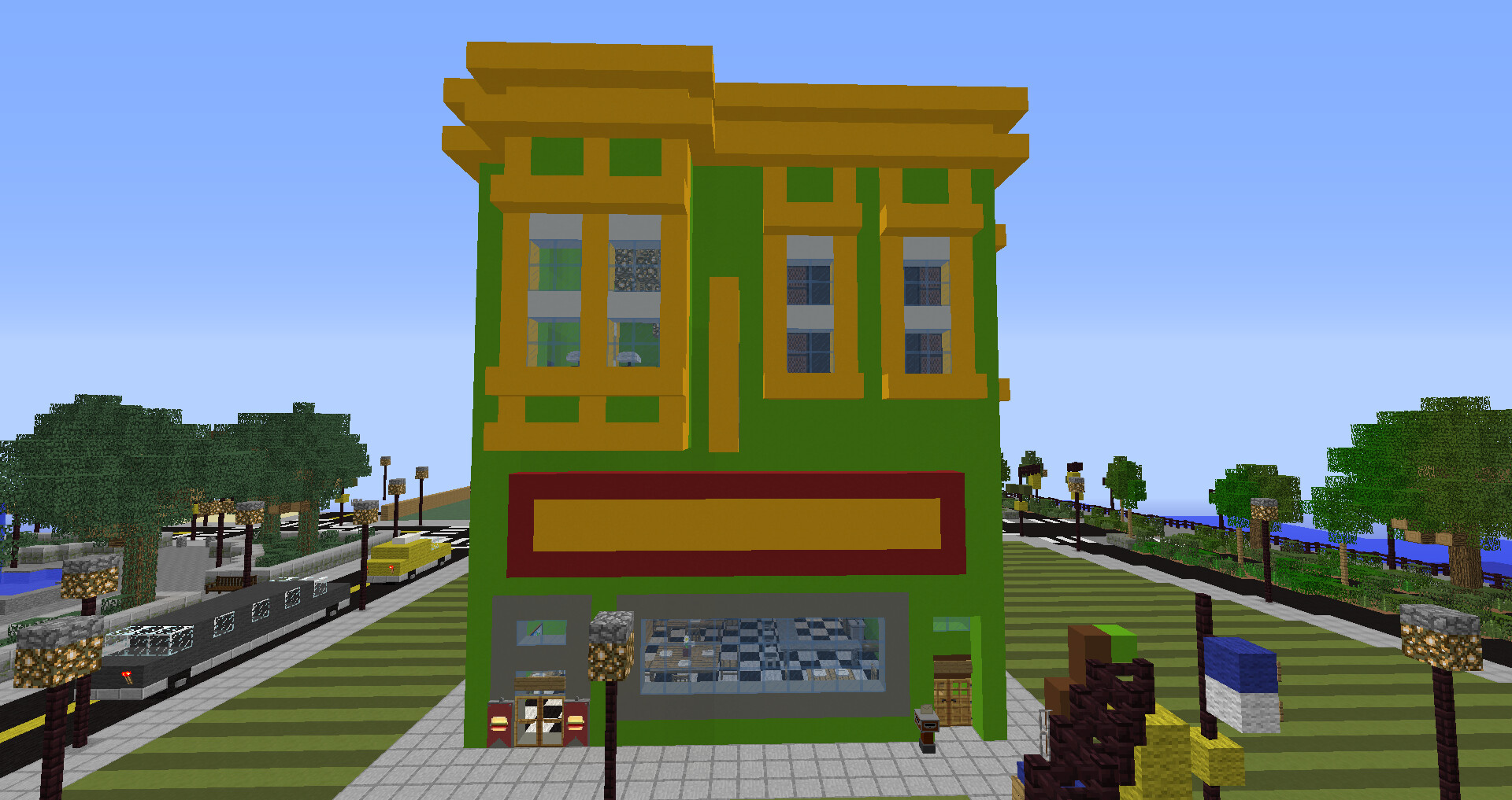 Cartoon Street Minecraft Map