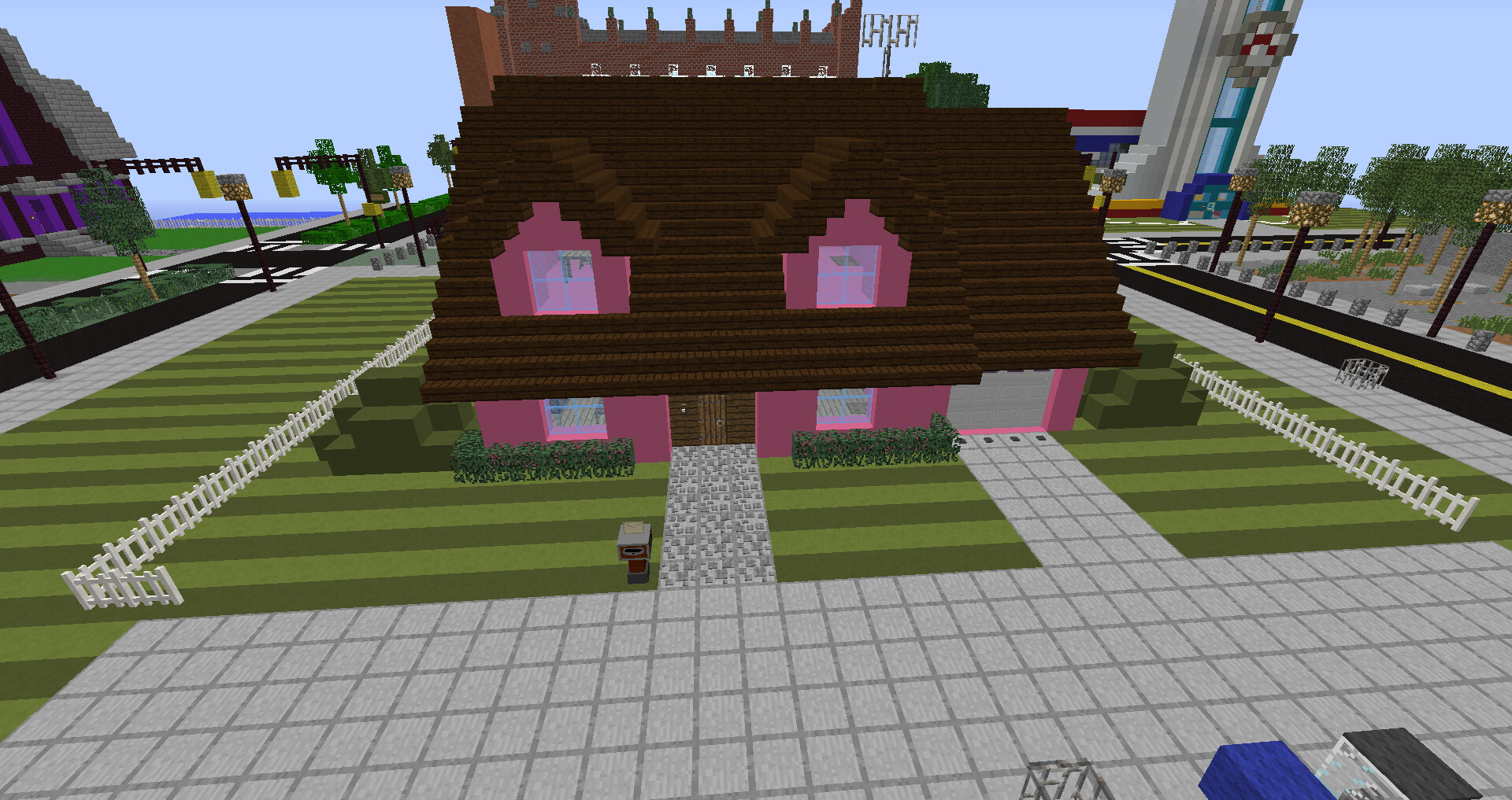 Cartoon Street Minecraft Map