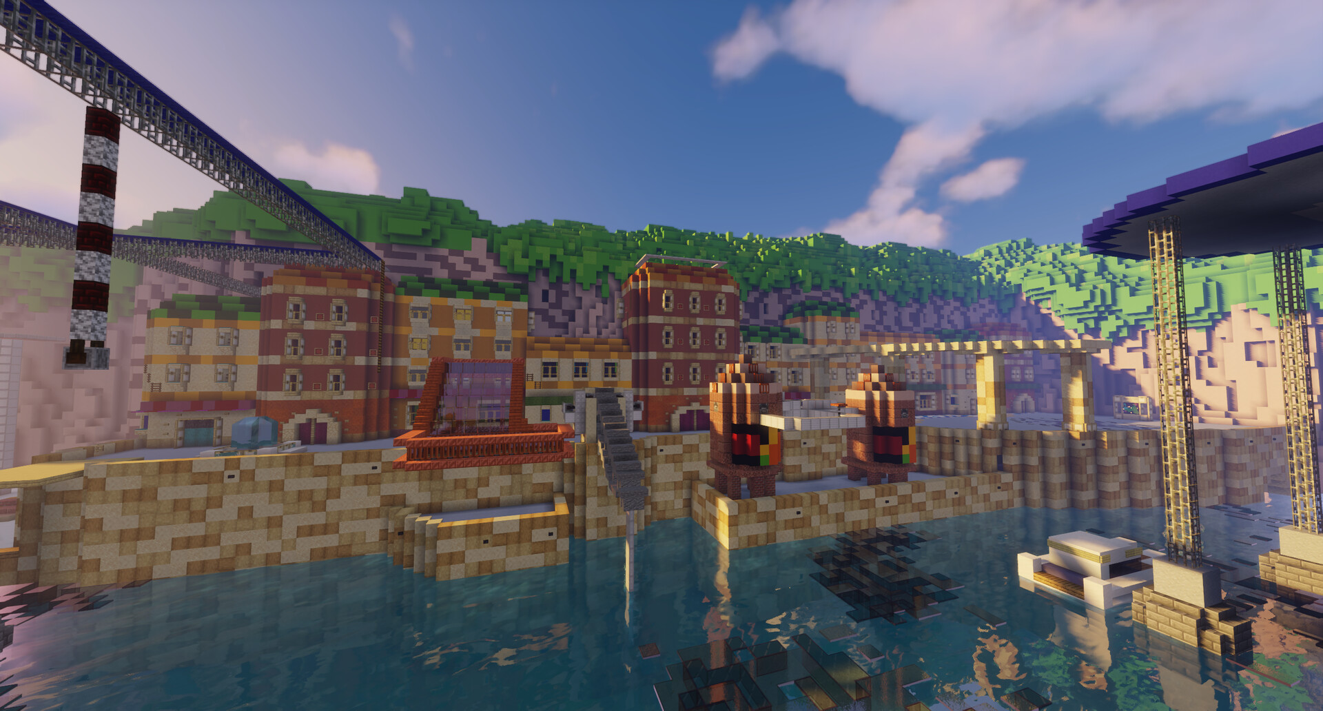 Ricco Harbor! (Super Mario Sunshine) Minecraft Map