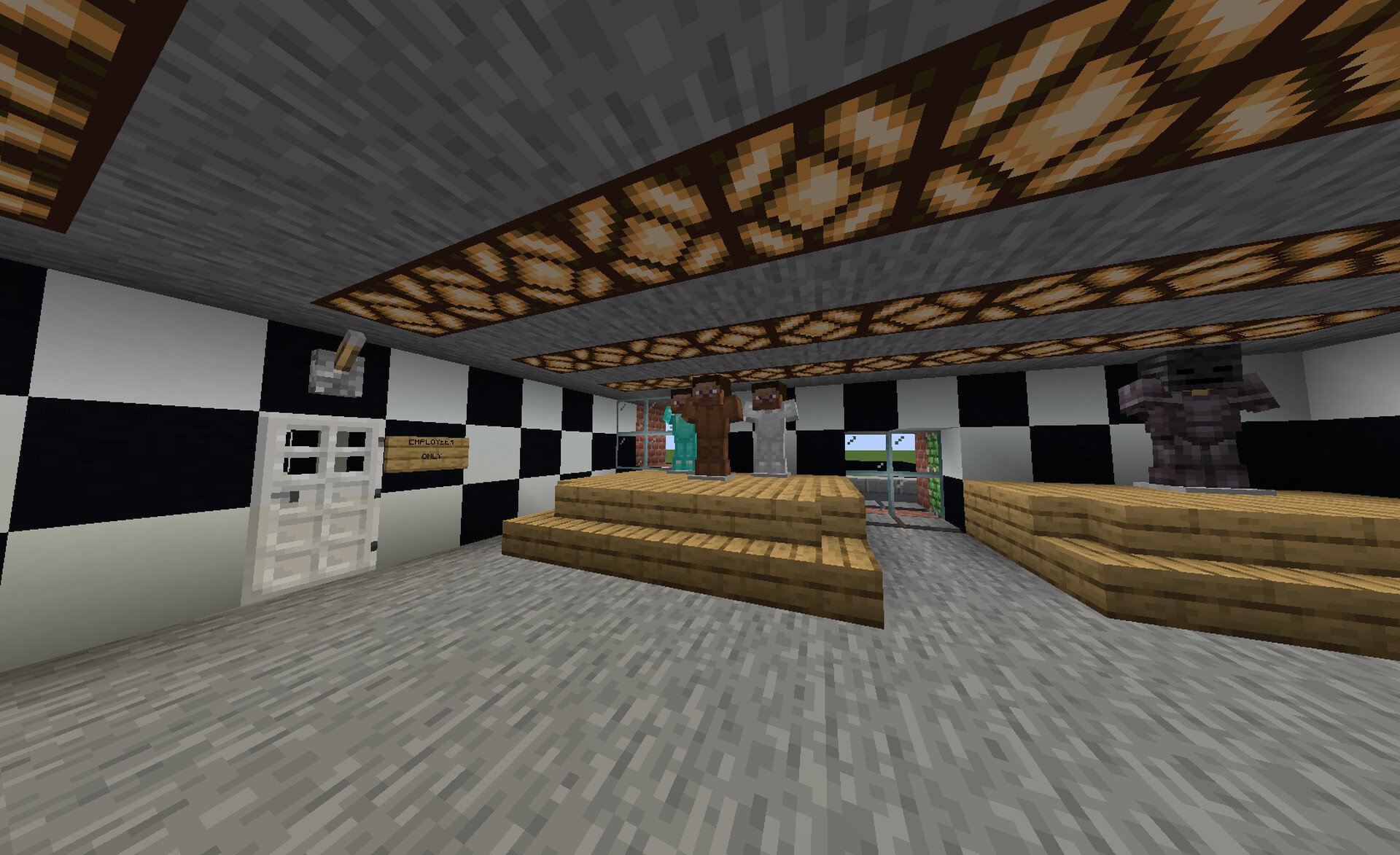 custom fnaf type pizzaria Minecraft Map