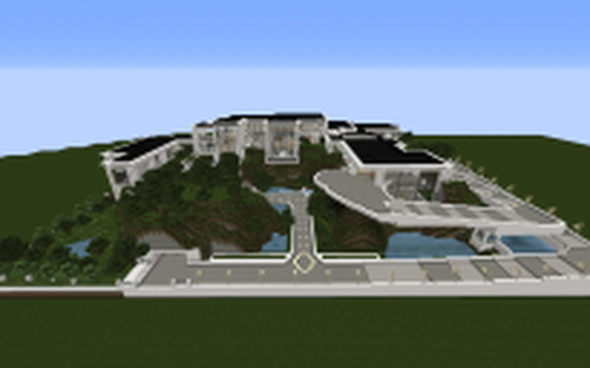 Billionaire's Row: Mega Mansion Minecraft Map