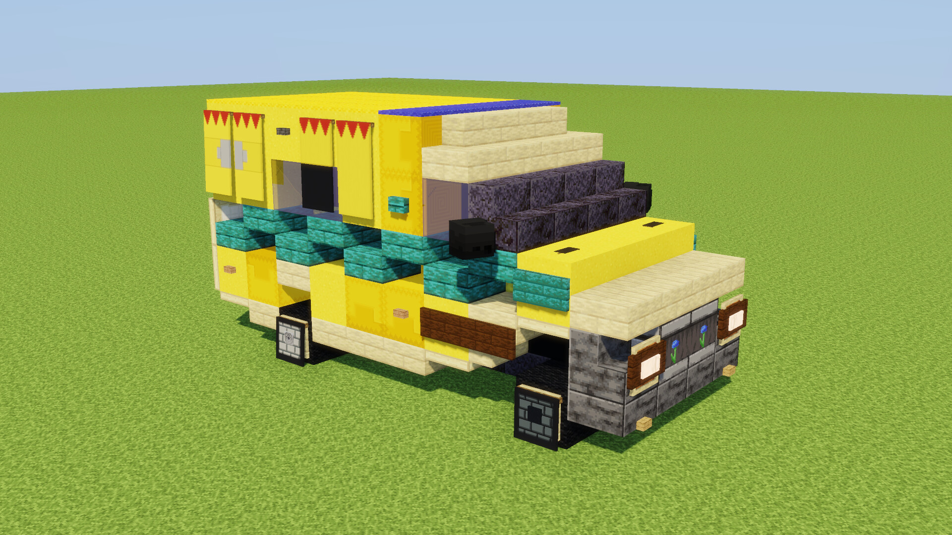 British Ambulance Minecraft Map