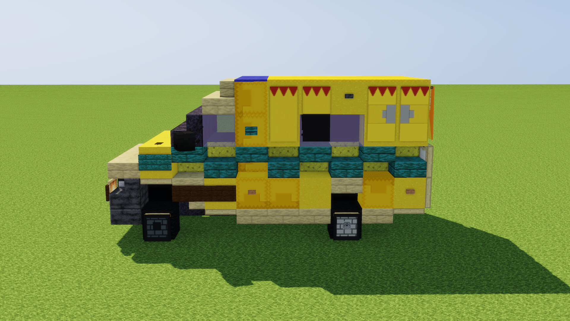 British Ambulance Minecraft Map
