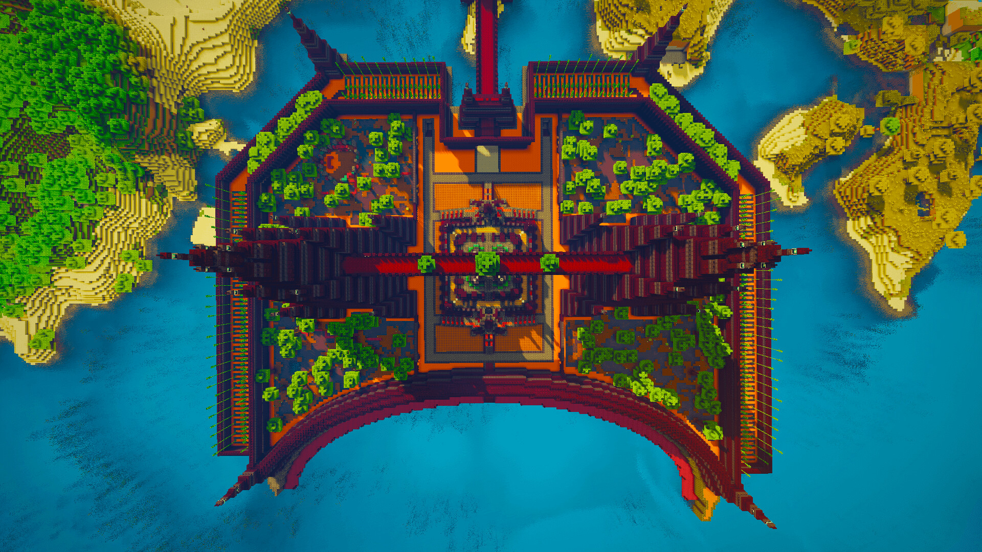 Nether Temple Minecraft Map