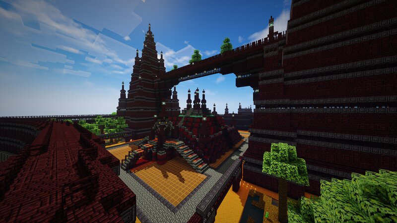 Nether Temple Minecraft Map