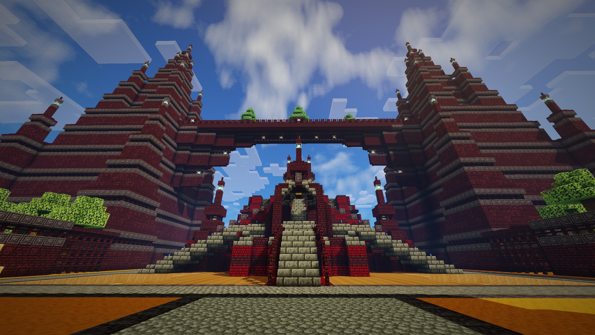 Nether Temple Minecraft Map
