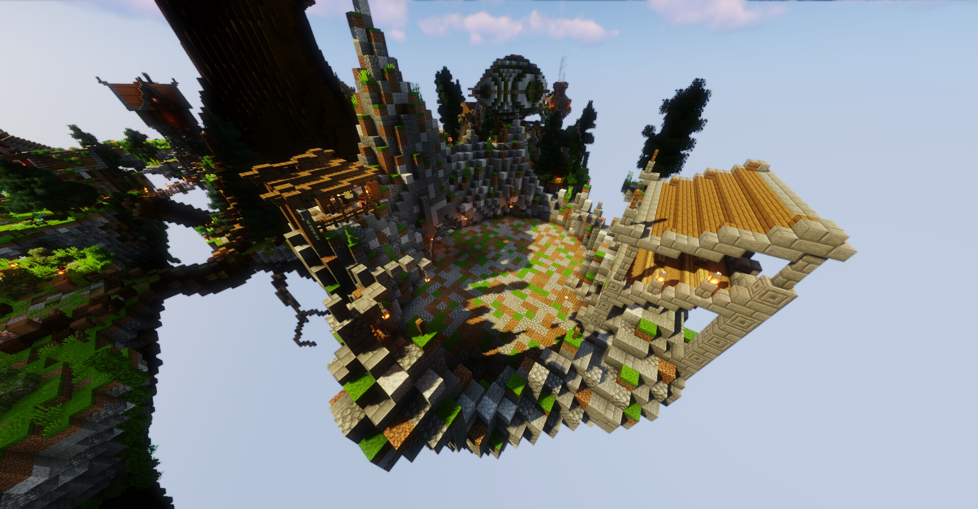 Floatings islands spawn server 1.19 Minecraft Map