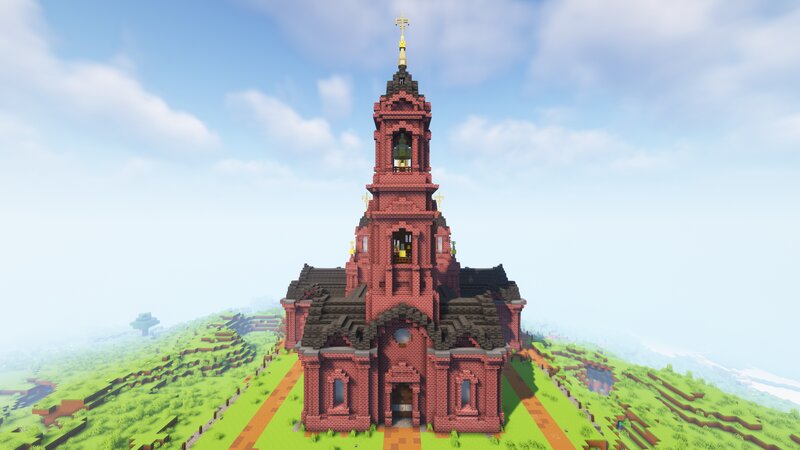 Red Cathedral | Красный Собор Minecraft Map