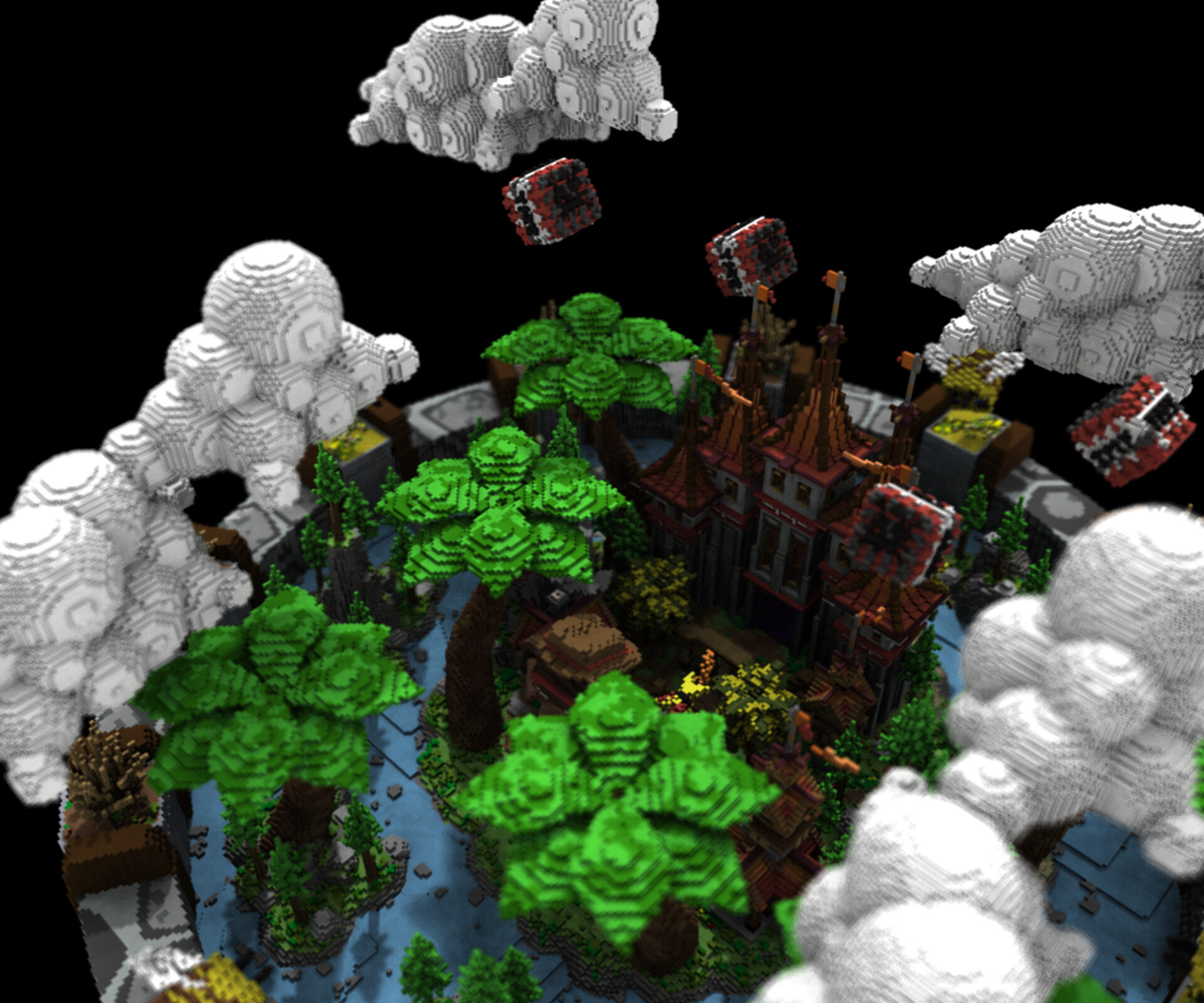 [EXCLUSIVE] LOBBY BANDIT CASTLE Minecraft Map