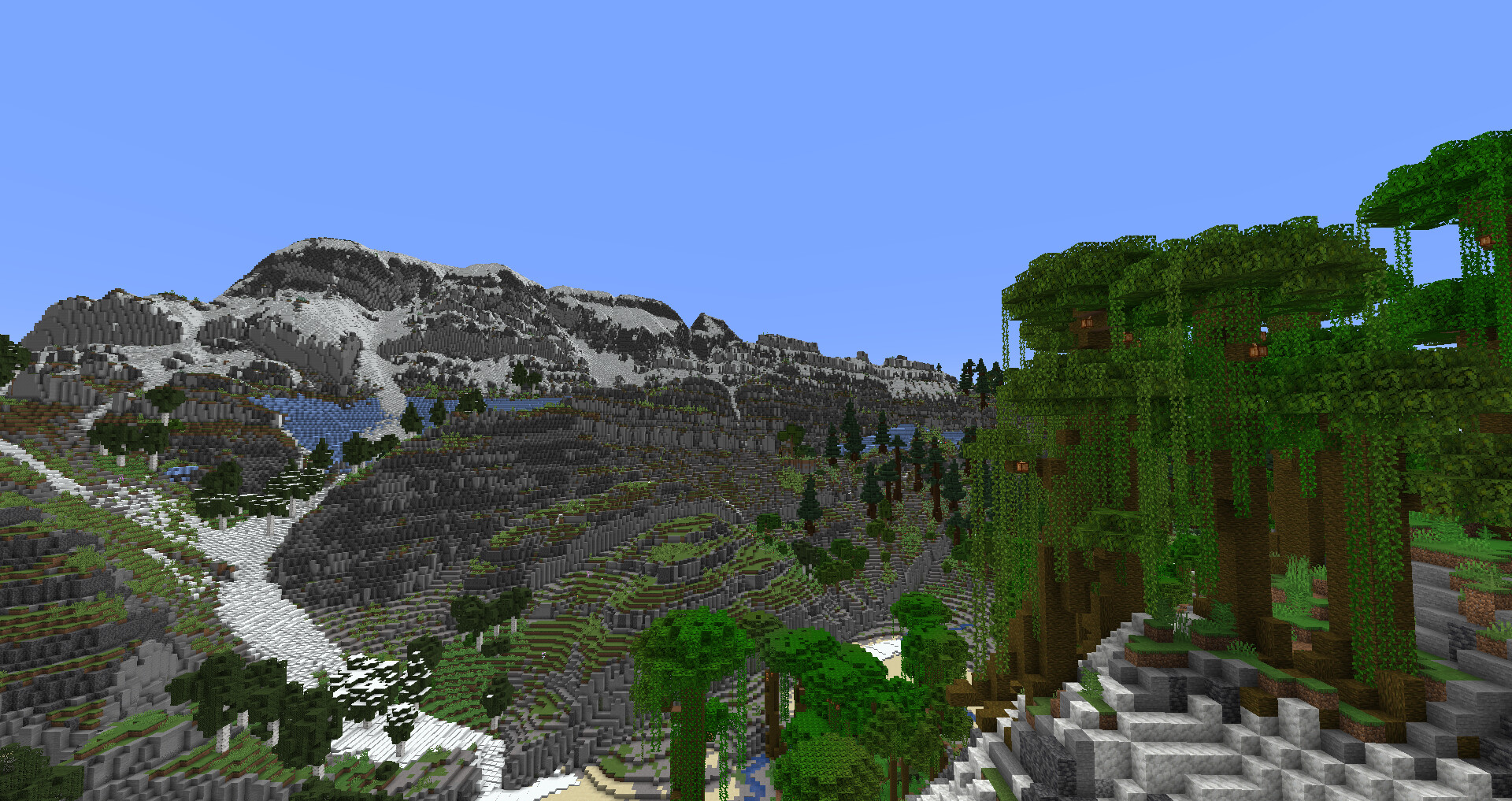 🌟Telotorm - Multimountain Island (Download, 4k, 1.18+,Java & Bedrock ...