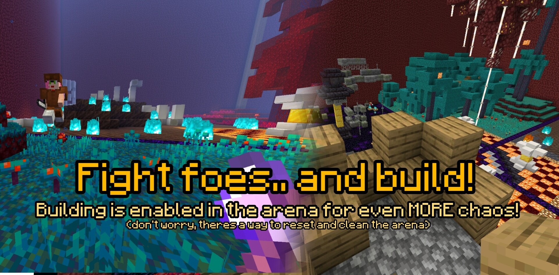 Nether Fighters | Chaotic Kit PvP Minecraft Map