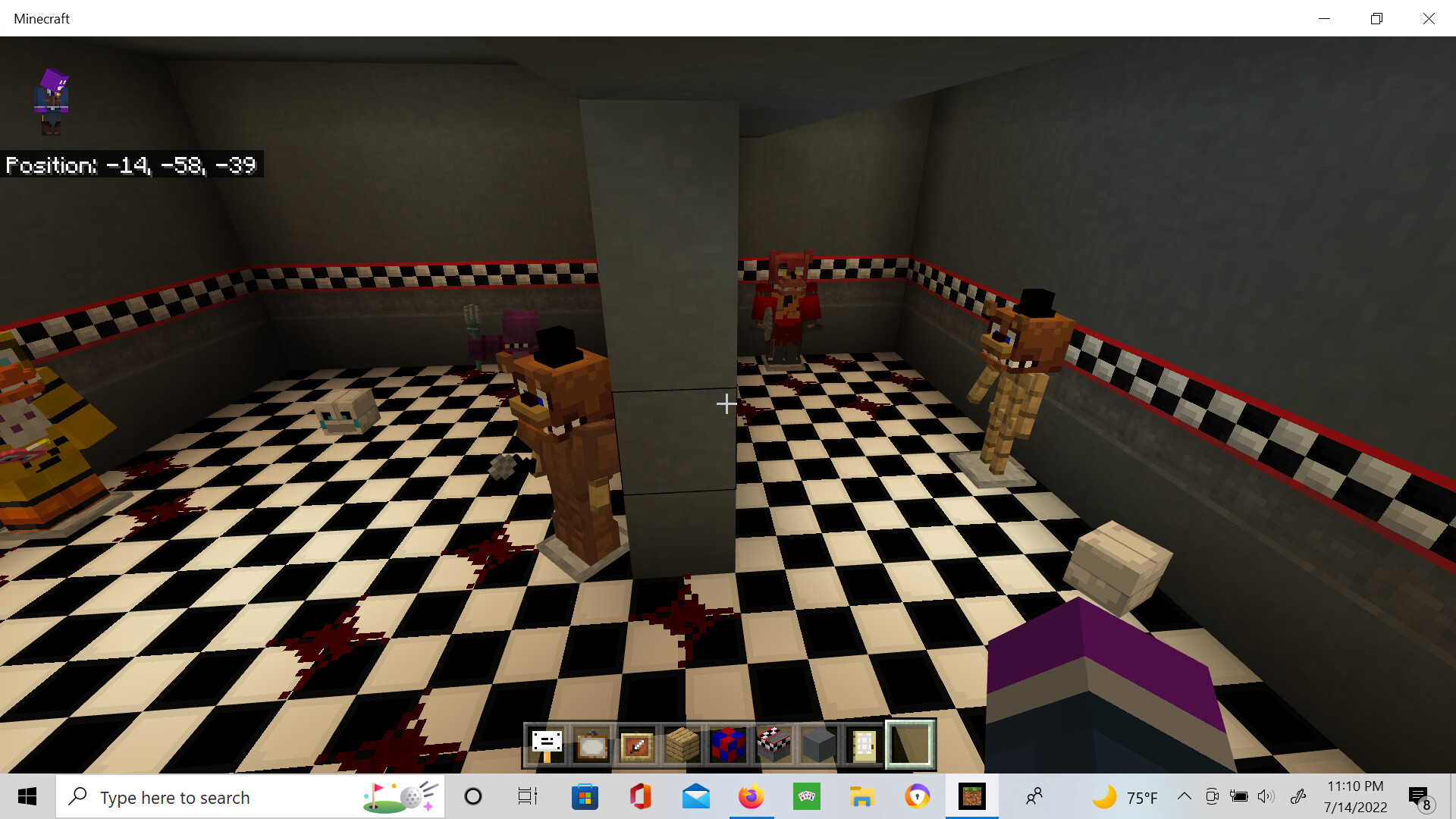 FNaF 2 Map RP Minecraft Map