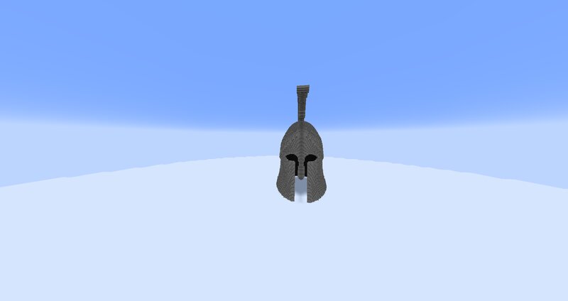 Spartan helmet Minecraft Map