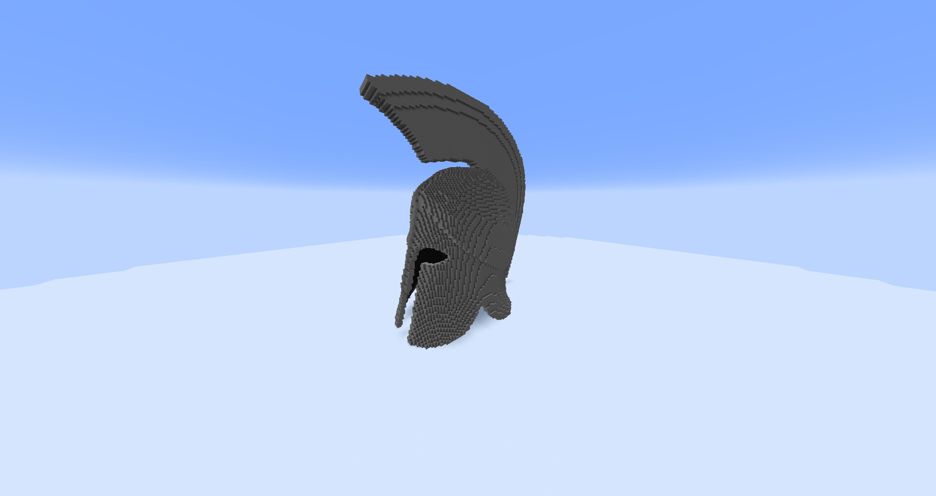 Spartan helmet Minecraft Map