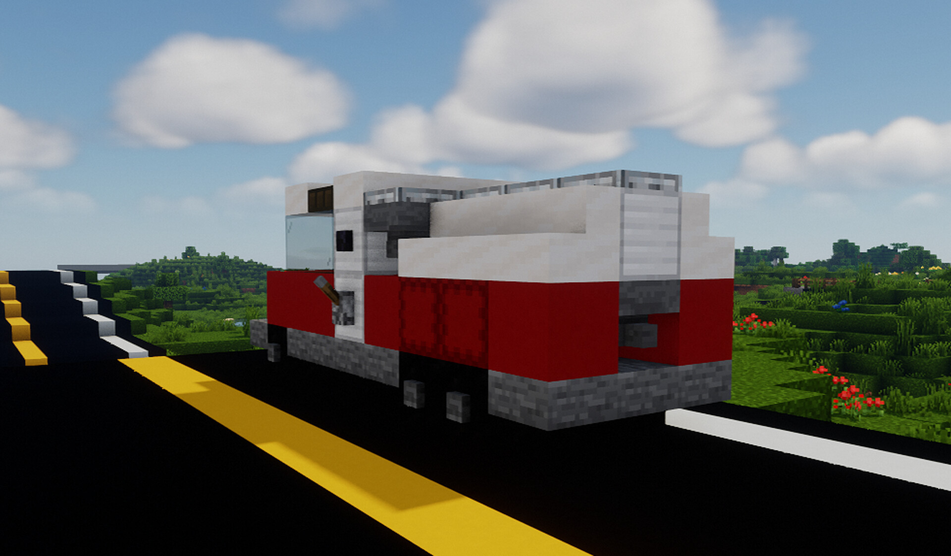 Water Tanker | Firefighting Truck Minecraft Map
