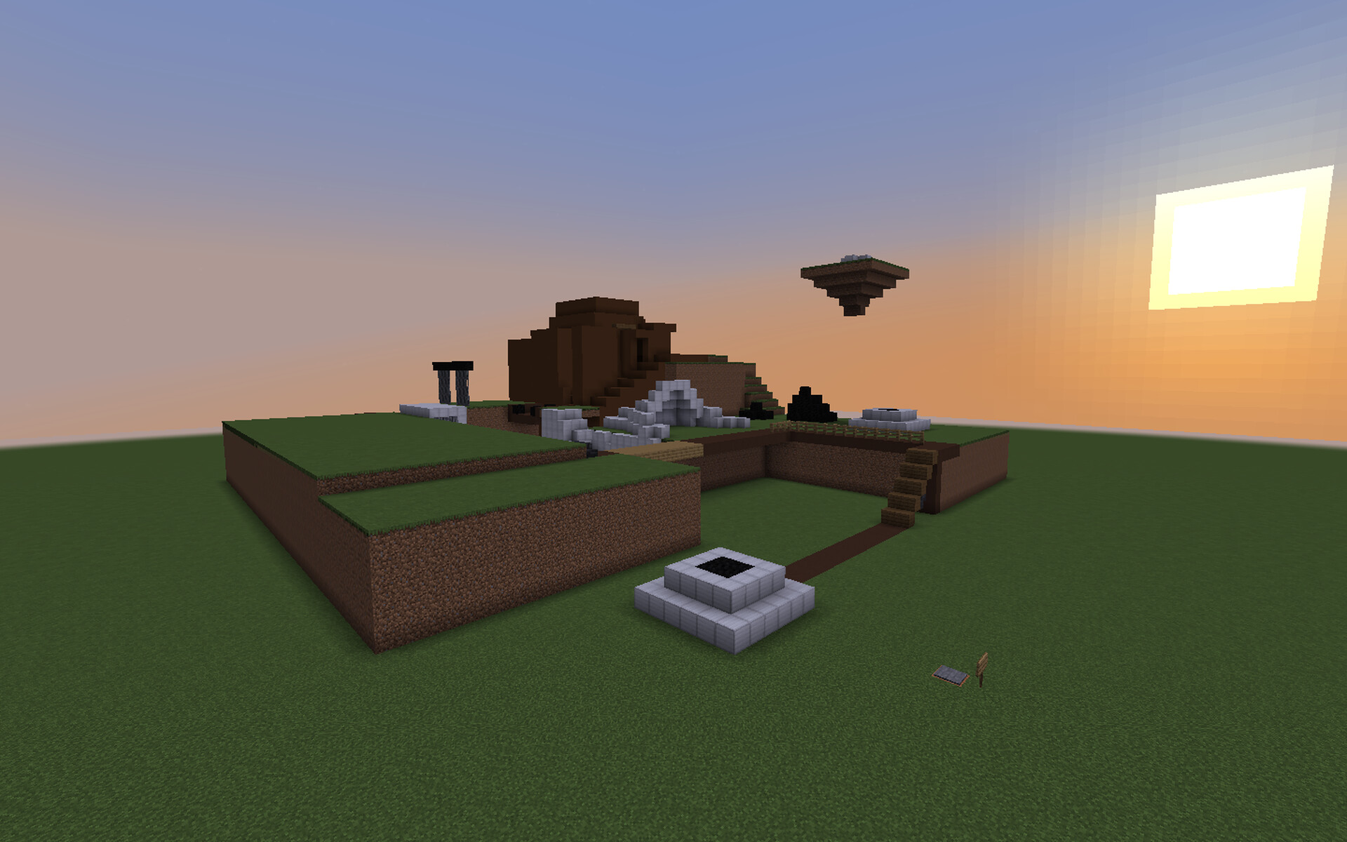 Sm64 but it is actually made by me. Minecraft Map