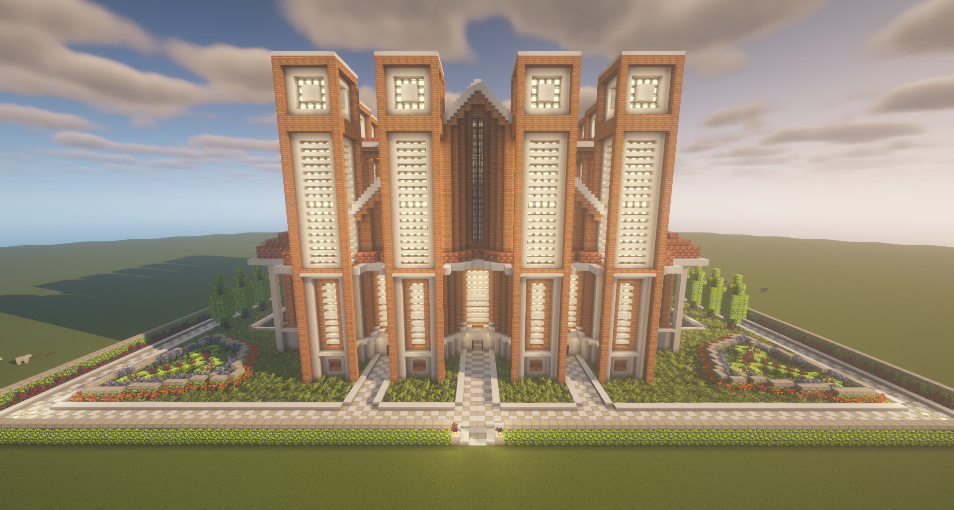 A Cathedral Build Minecraft Map