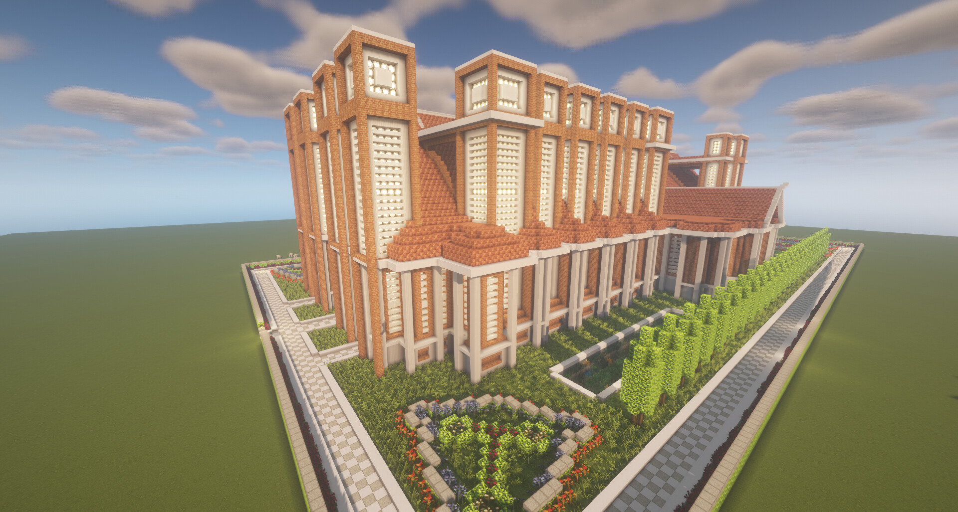 A Cathedral Build Minecraft Map