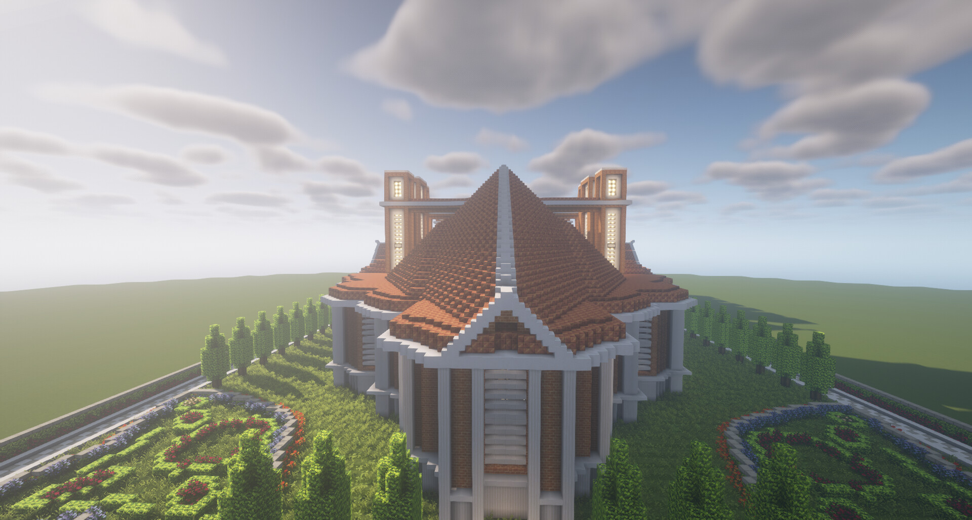 A Cathedral Build Minecraft Map