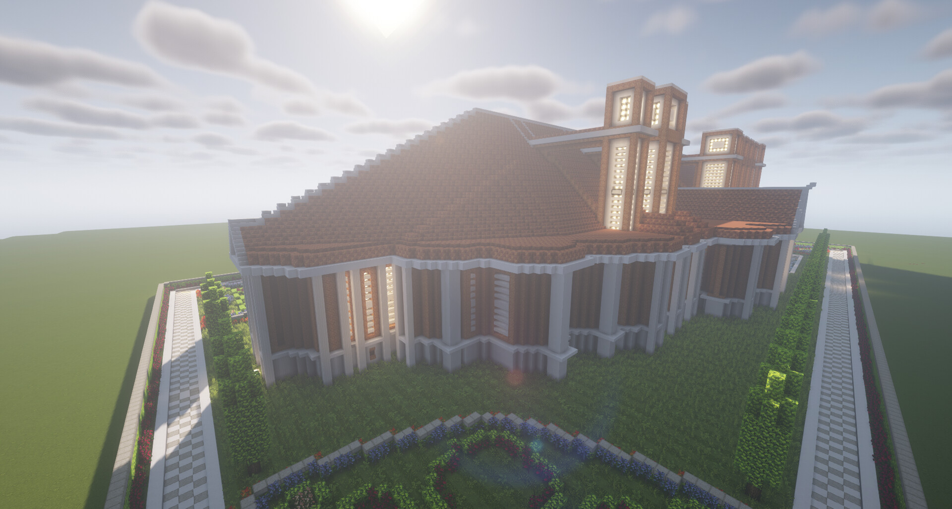 A Cathedral Build Minecraft Map