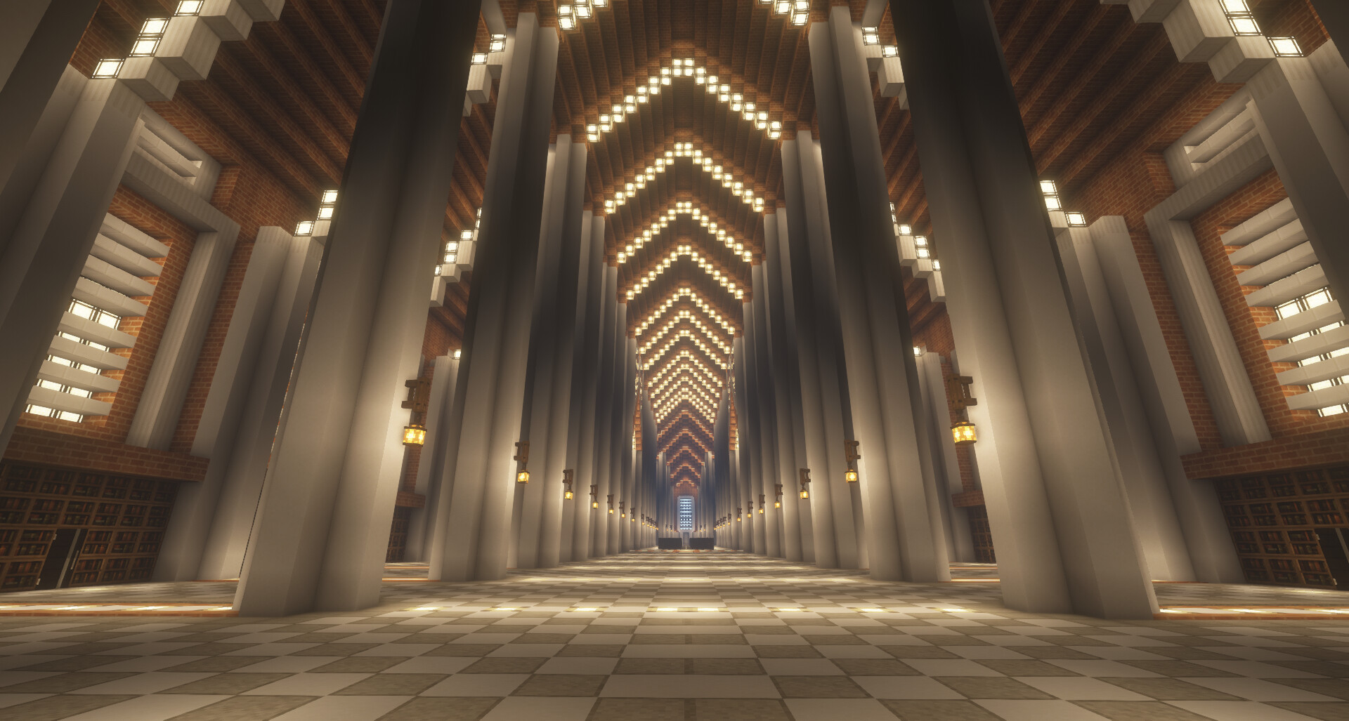 A Cathedral Build Minecraft Map