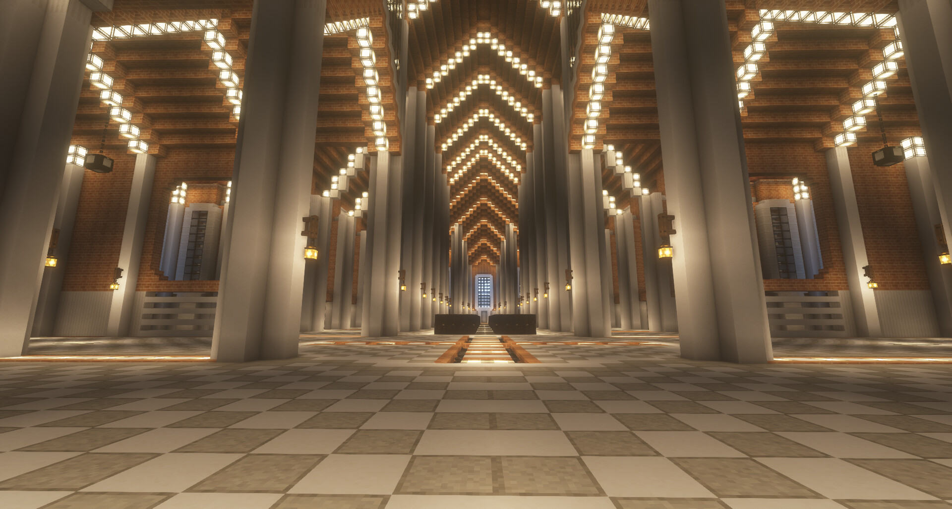 A Cathedral Build Minecraft Map