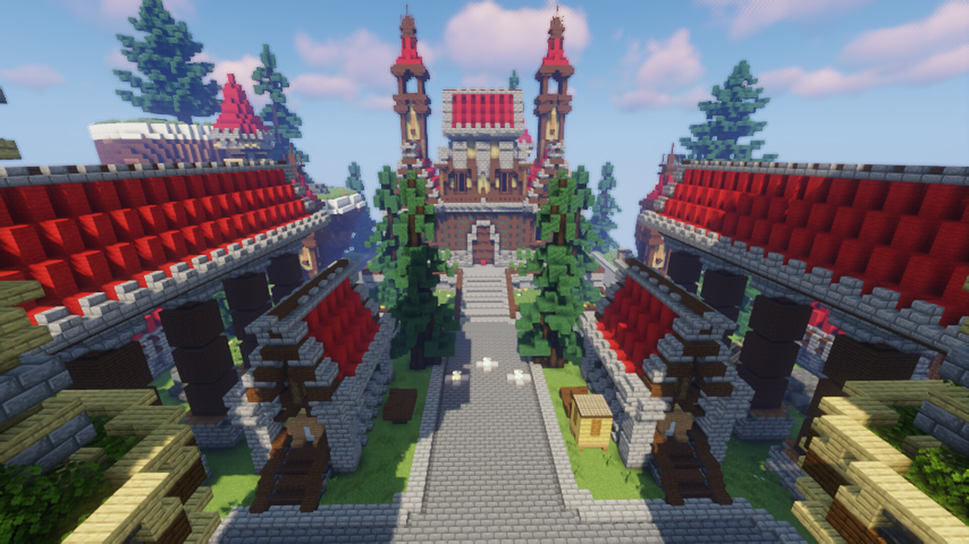 Lobby/Hub Floating Island Minecraft Map