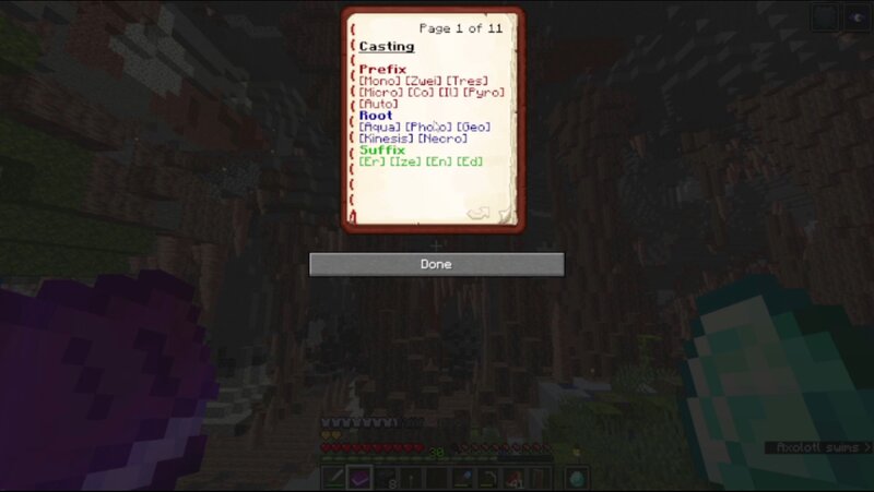 Spell Block | Magic in Vanilla Minecraft Map