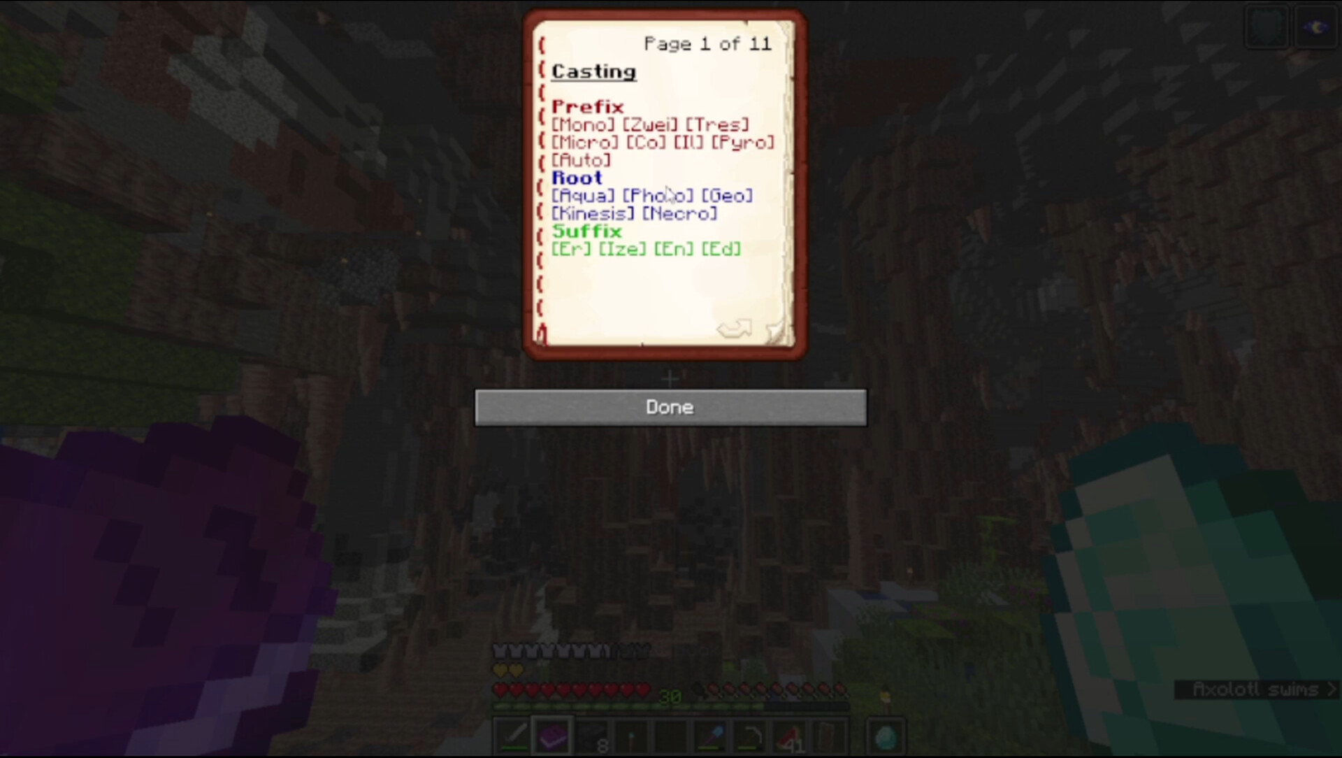 Spell Block | Magic in Vanilla Minecraft Map