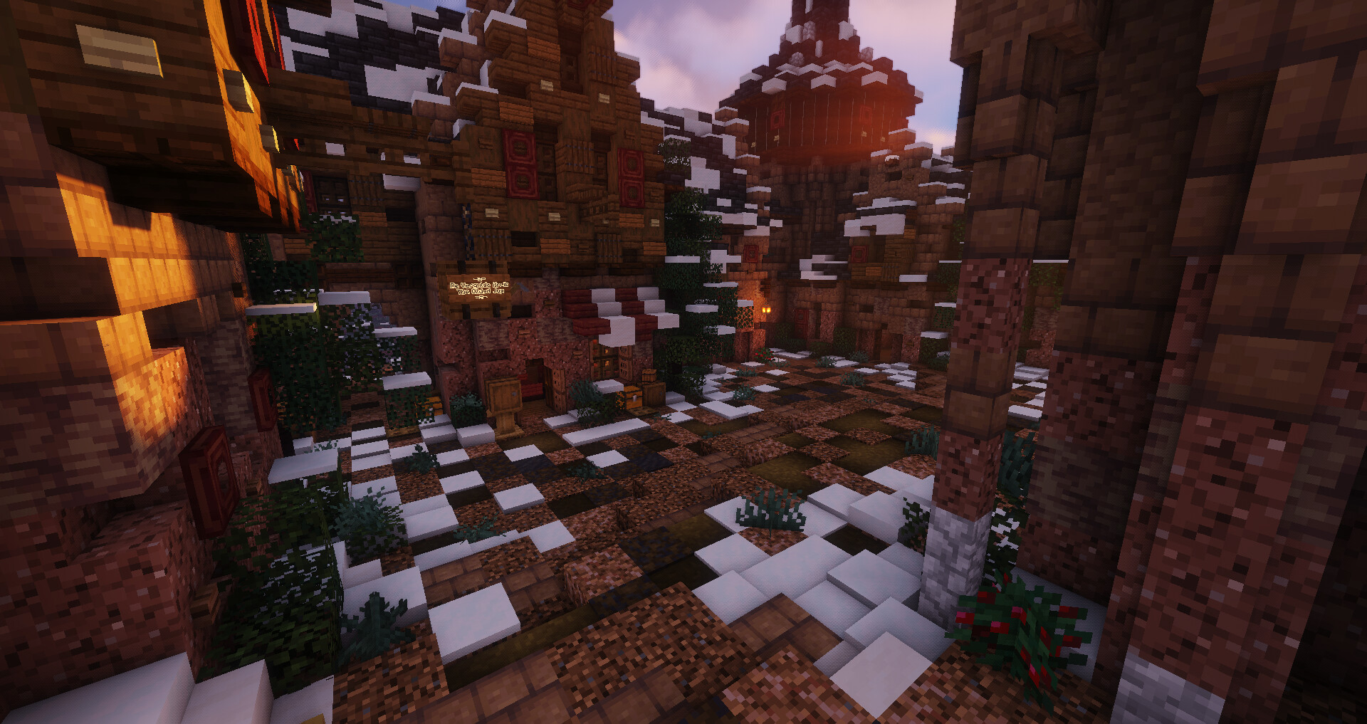 Raevendrecht - Realistic Medieval Town - Fables and Fantasy Minecraft Map